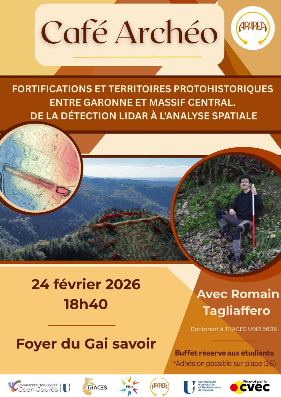Café Archéo du 24 février 2026 – APAREA