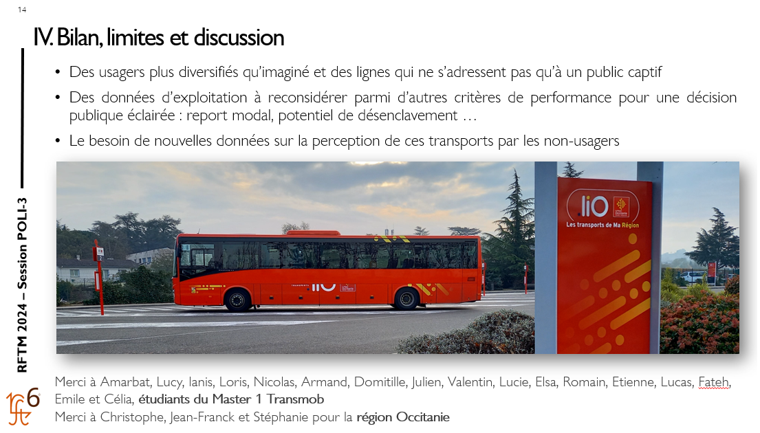 Une valorisation des travaux des Master 1 lors des 6e RFTM à Bruxelles ...